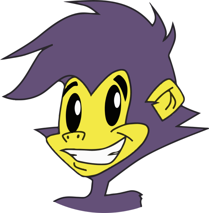 Macaco Roxo Logo